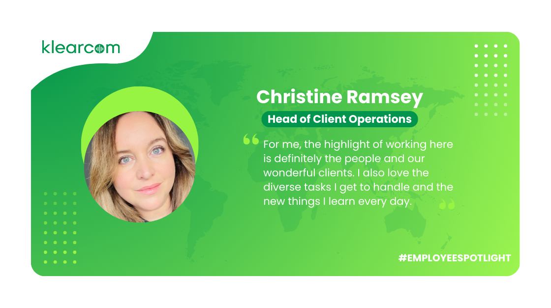 Employee Spotlight: Meet Head of Client Operations, Christine Ramsey